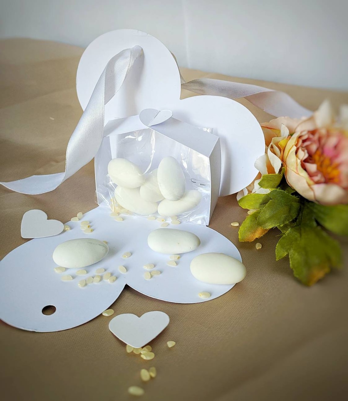 Wedding Confetti Boxes Wedding Decor Confetti Pouches | Etsy