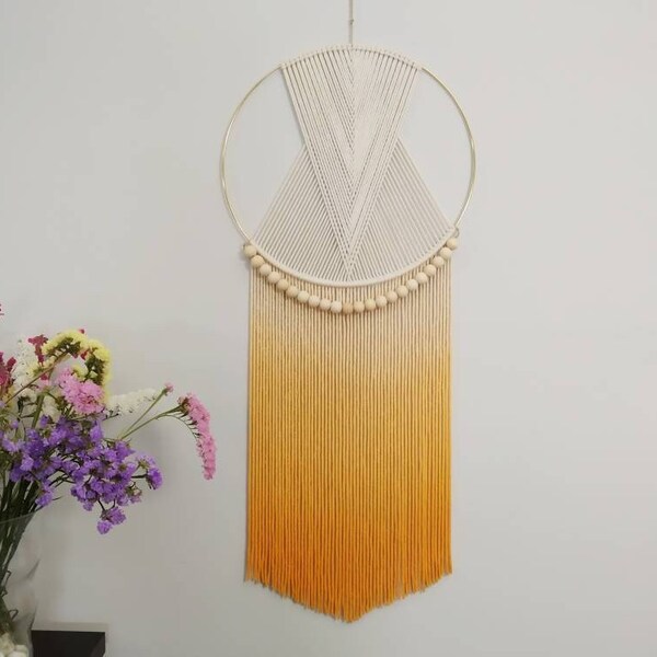 Round Macrame Wall Hanging - Etsy