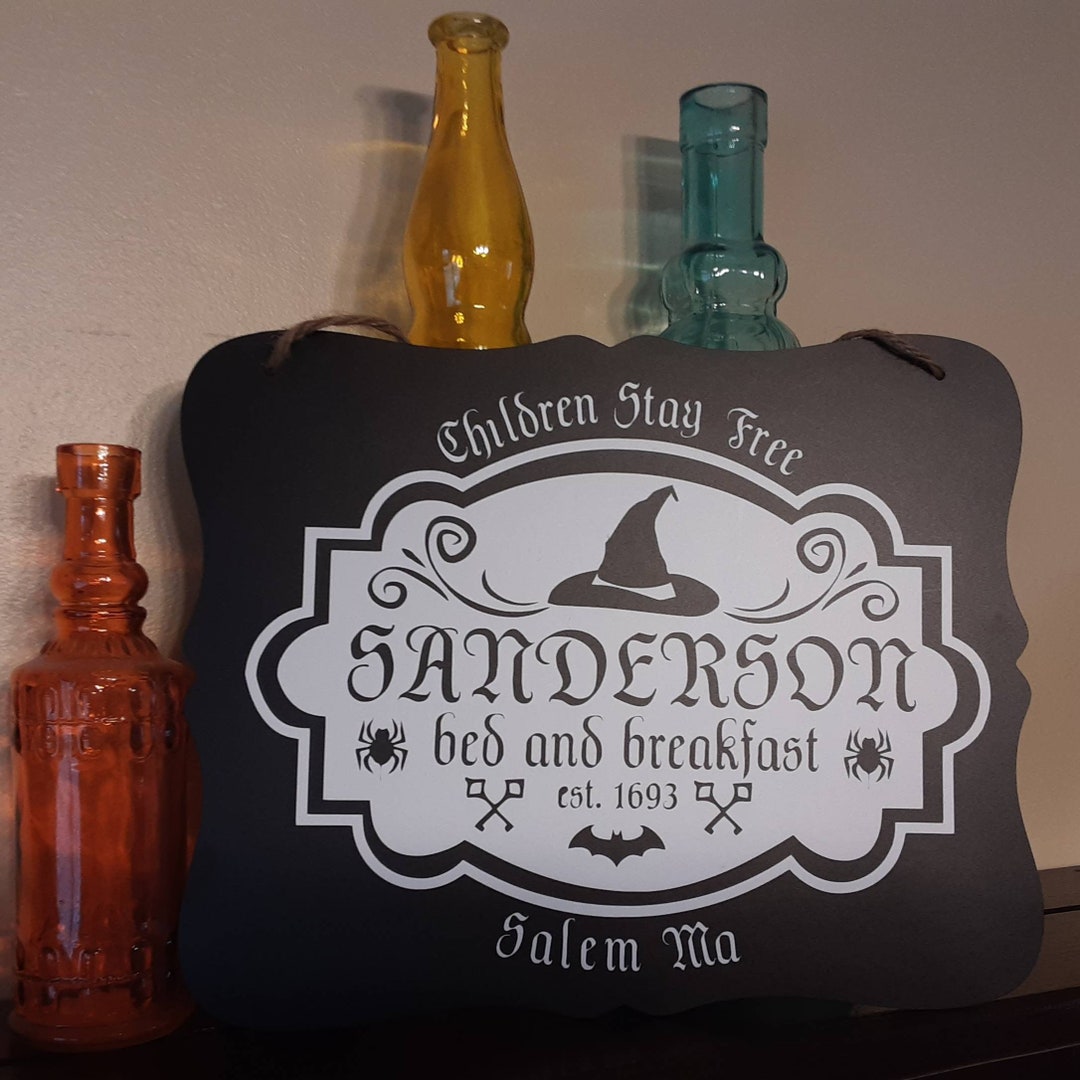 Disney Sign-sanderson Sisters-hocus Pocus Decor-hocus Pocus Sign ...