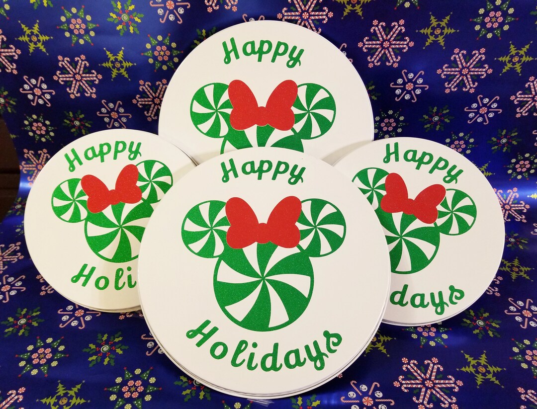 Burner Covers-mickey Mouse-minnie Mouse-disney-kitchen-christmas-stove ...
