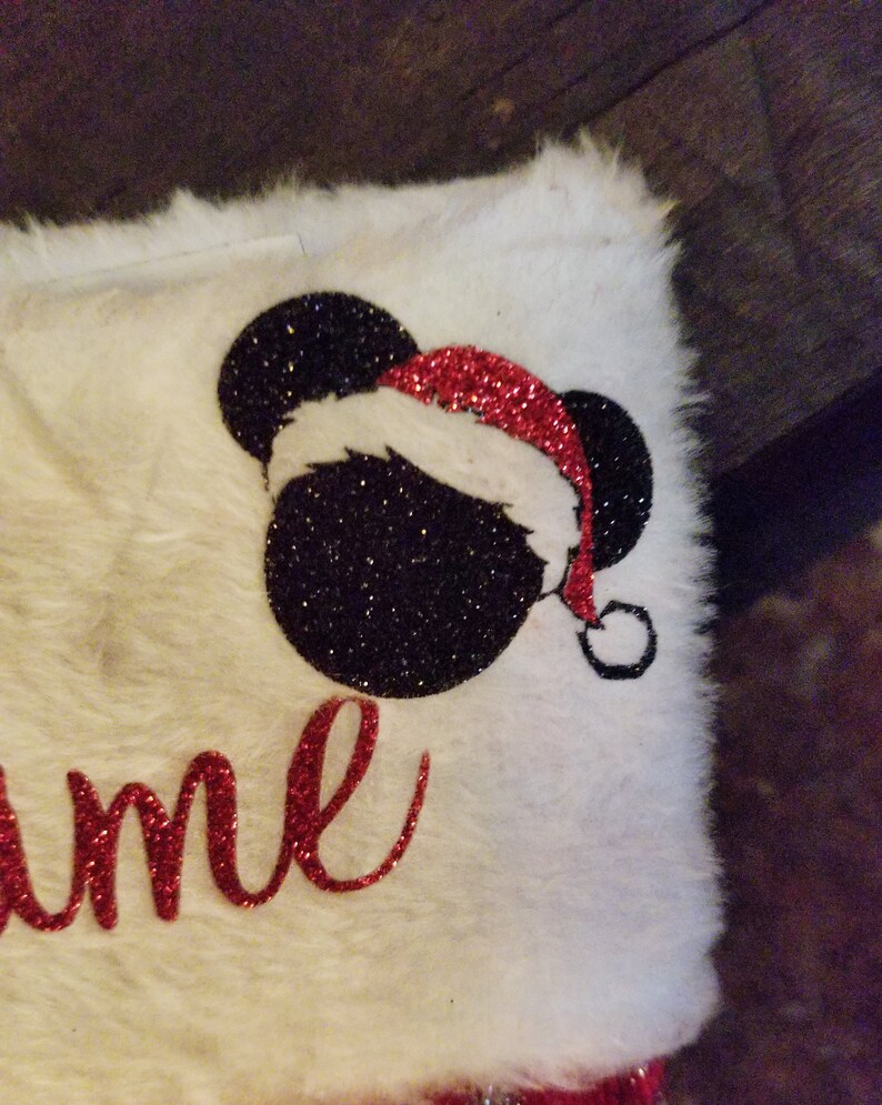 Mickey Stocking-mickey Mouse Stocking-personalized Stocking-custom ...