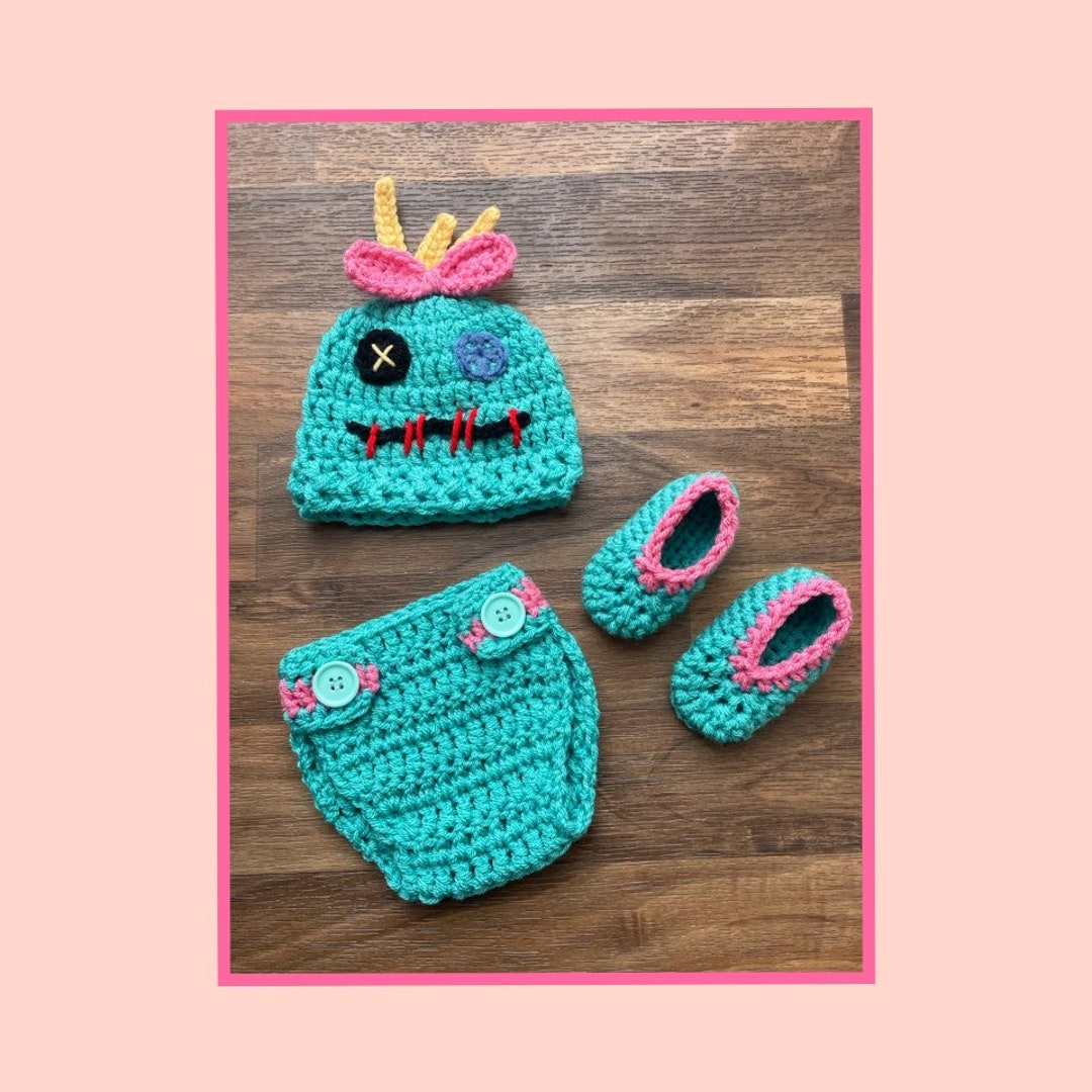 Scrump Inspired Disney Baby Costume Photoshoot Outfit Crochet Photo ...