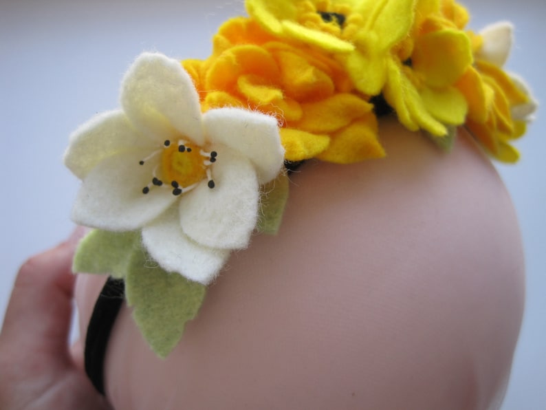 Bumble Bee Headband Bug Antennae Felted Bee Headband Bumble | Etsy