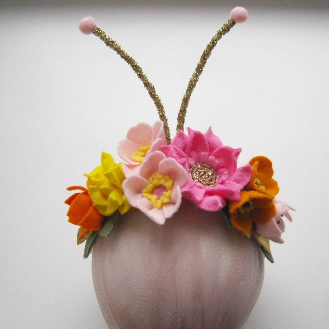 Butterfly Headband Baby Butterfly Flower Crown Halloween Headband ...