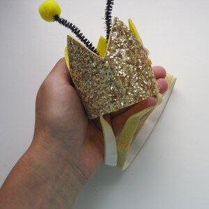 Bumble Bee Birthday Crown Bee Day Headbands Bee Themed 1st Birthday ...