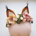 Fox Headband Squirrel Headband Fox Ear Flower Crown Fox - Etsy