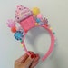 Pink Cupcake Headband, Candy Party Hat, Candyland Costume - Etsy