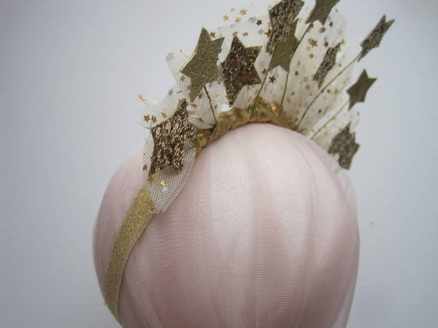 Gold Star Baby Shower Headpiece and Magic Wand, First Birthday Outfit ...
