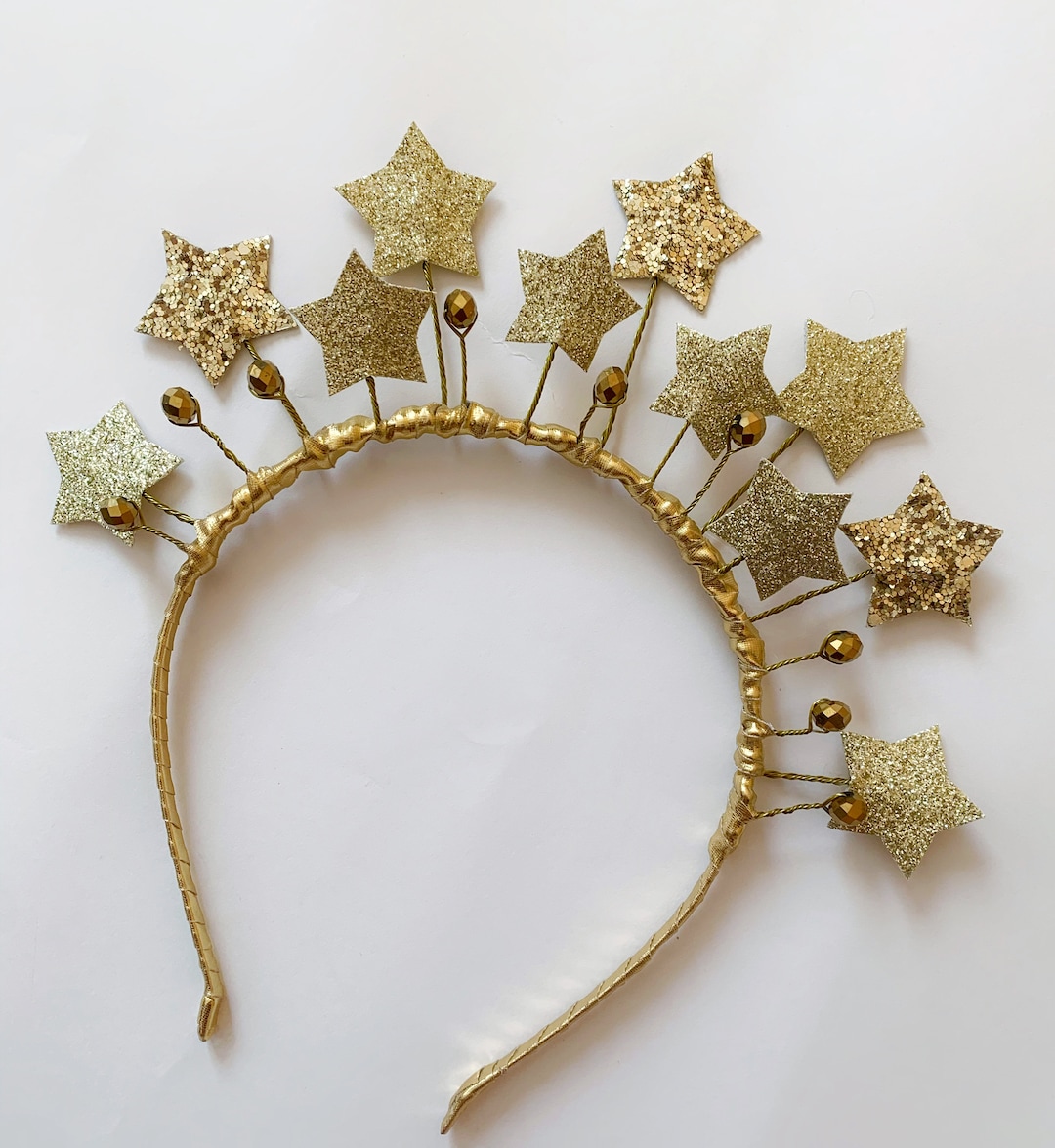 Gold Star Crown Headband Shiny Stars Halo Headband Twinkle Twinkle ...