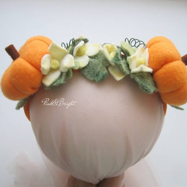Pumpkin Headband - Etsy
