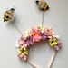 Bumble Bee Birthday Crown Bee Day Headbands Bee Themed 1st Birthday ...