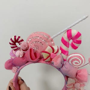 Pink Candyland Lollipop Headband - Candy Princess Costume Candy Theme ...