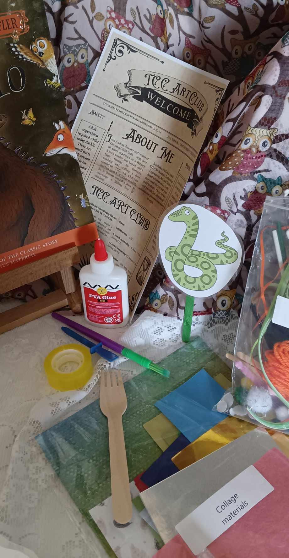 The Gruffalo Craft Book Box for Children - Book, Instructions and ...