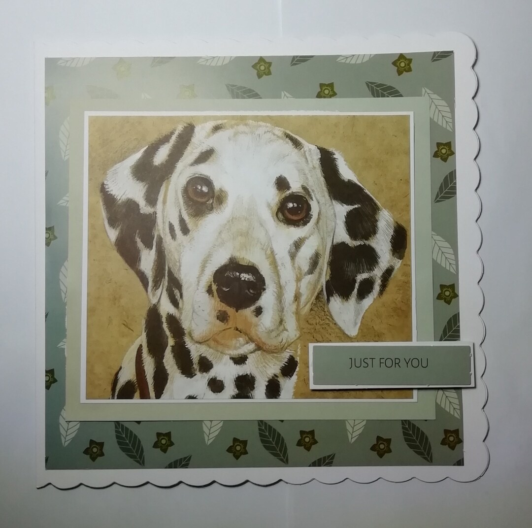 A Beautiful Handmade 8x8 Scallop Edged Card With Envelope Featuring a ...