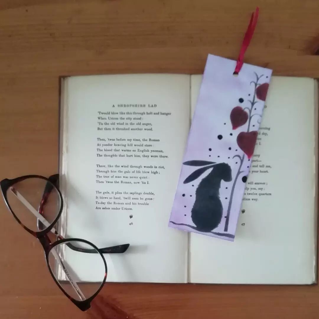 Hand Painted Unique Bookmarks With Ribbon. Lots of Designs to Choose ...