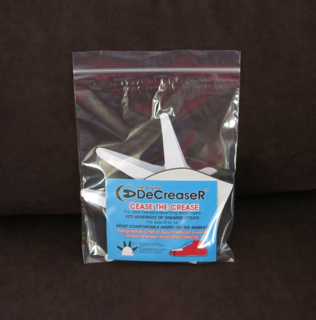 Sneaker Decreaser - White Shoe Insert That Prevents Toe Box Creases ...