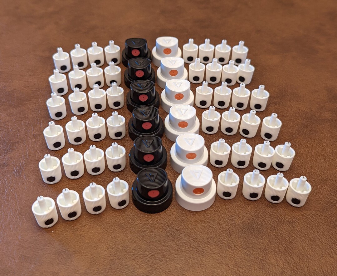 Lot of Spray Paint Can Caps! Mixed Male Nozzles Tips - NY Thins ...
