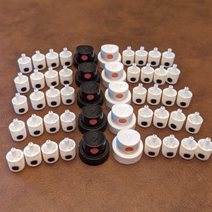 Lot of Spray Paint Can Caps Mixed Male Nozzles Tips NY - Etsy