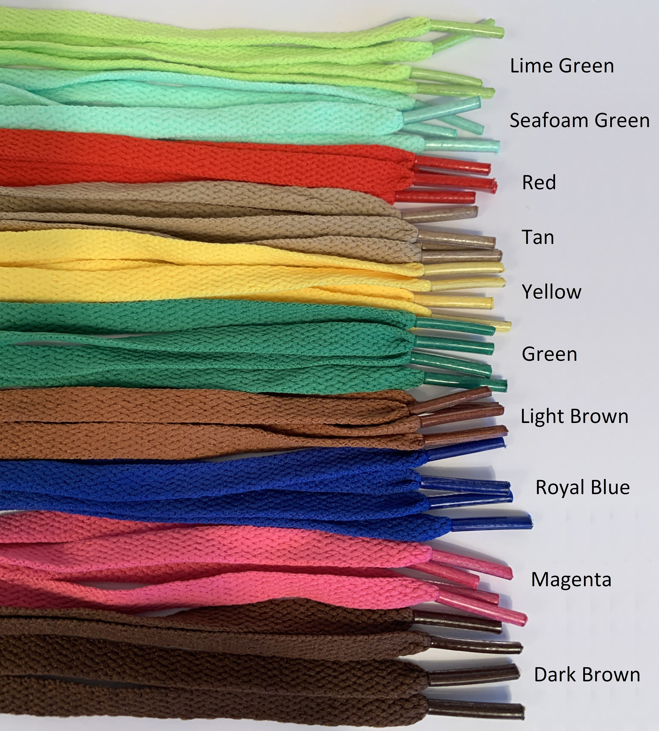 FLAT Athletic Sneaker Shoelaces 27 36 45 54 63 72 Inch - Etsy