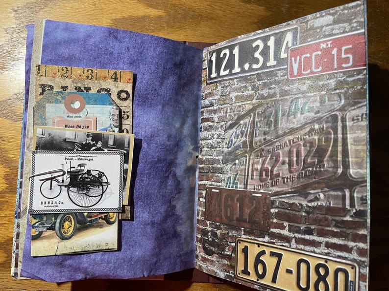 Vintage Car Journal - Etsy