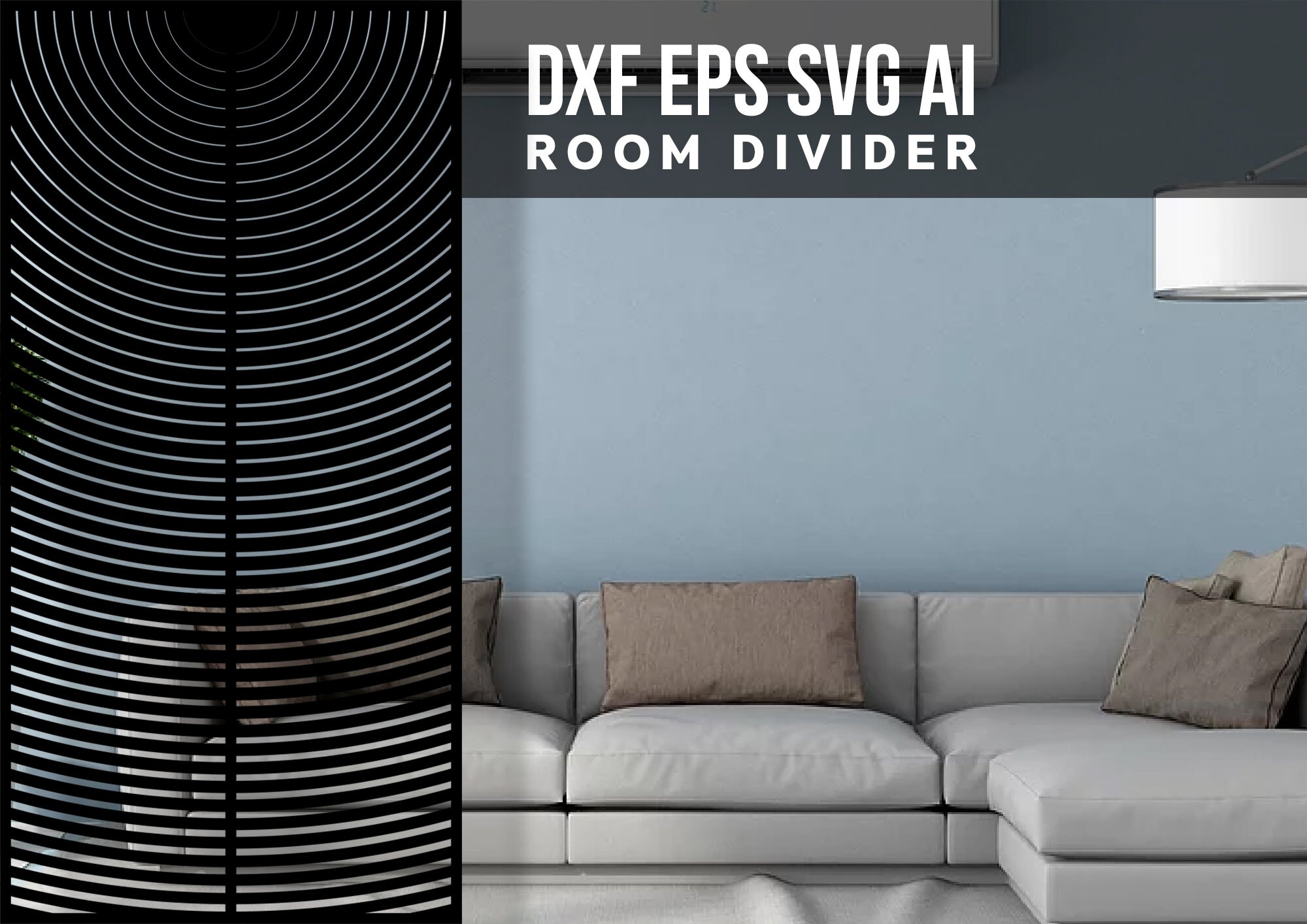 3 Set Room Divider for CNC Laser Cut Panel Set of 3 Laser Cut CNC Plans ...