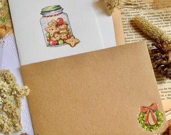 Original Hand Painted Watercolor Cards With Envelope - Etsy