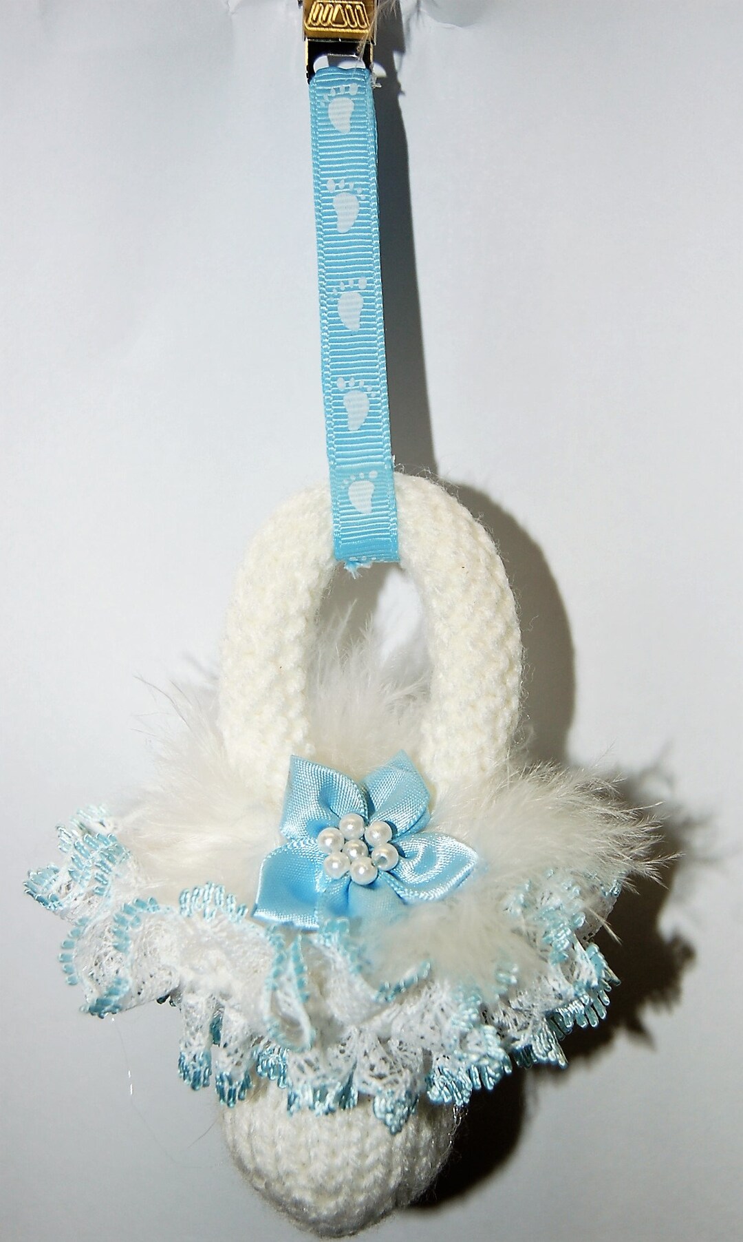 Pram Charm Handmade Knitted Dummy Girl all Colours - Etsy UK