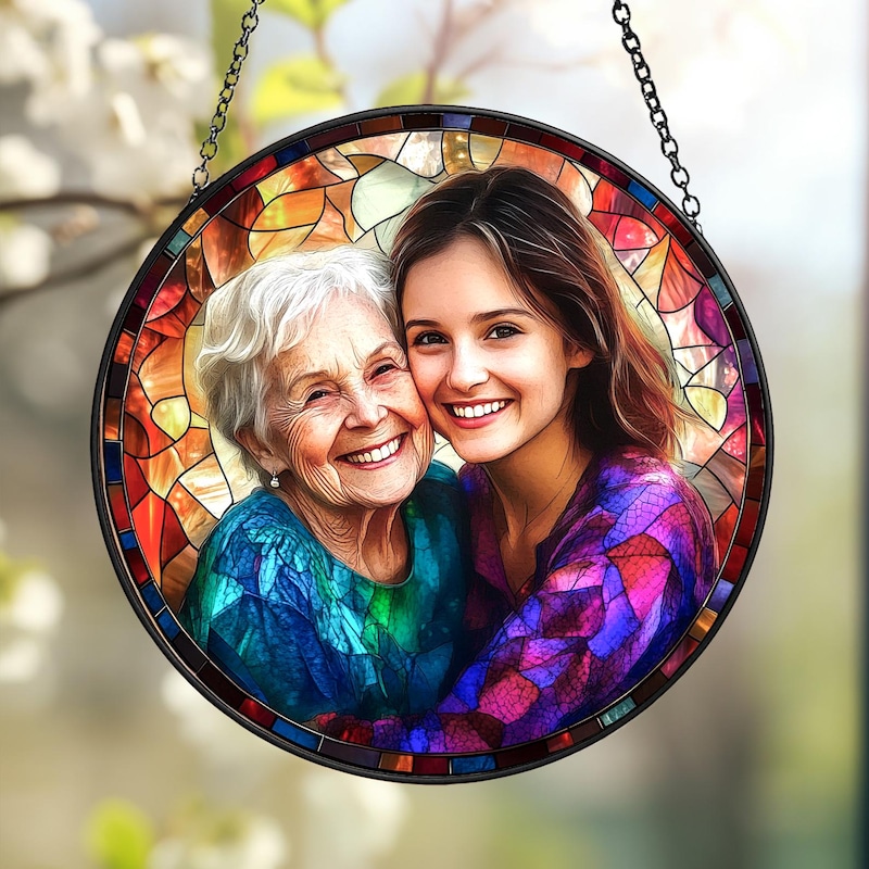 Custom Photo Sun Catcher - Etsy