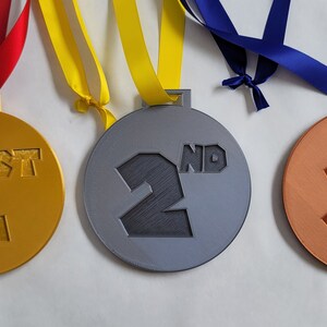 Set of 3 Mario Party Placement Medals - Etsy