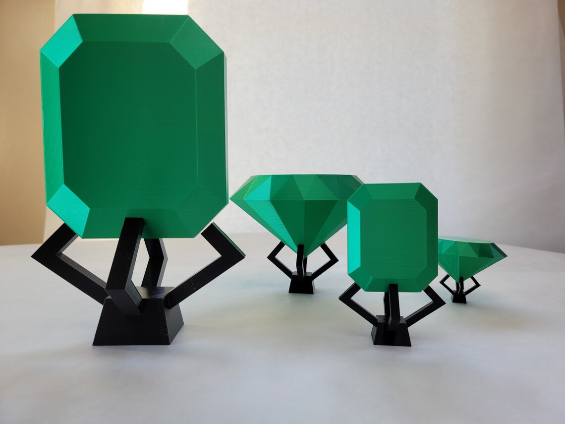 Set of 7 Mini Sol Emeralds | Etsy