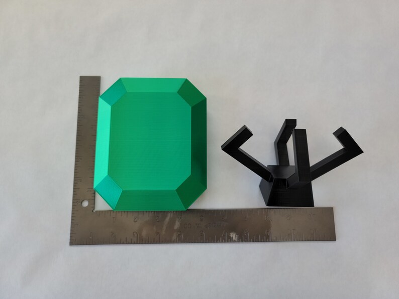Sol Emerald / Giant Prop Gem - Etsy