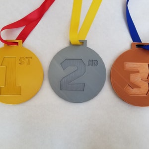 Set of 3 Super Mario Kart Tournament Placement Medals - Etsy