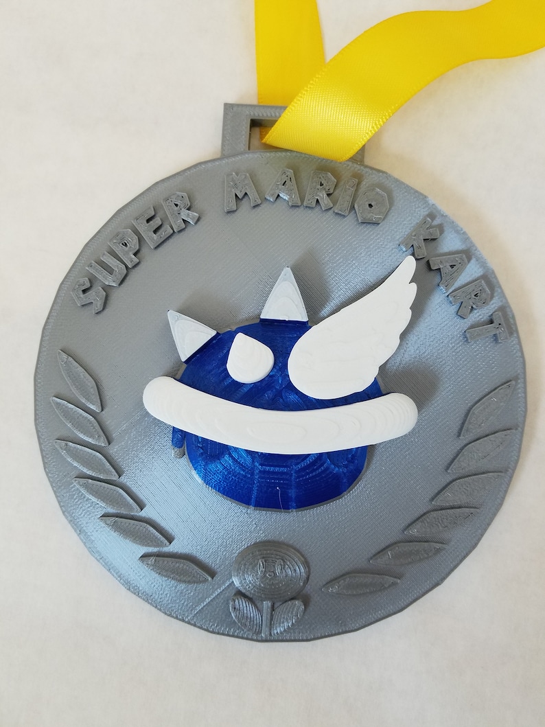 Set of 3 Super Mario Kart Tournament Placement Medals - Etsy