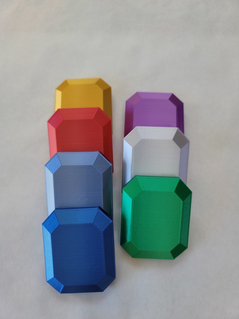 Set of 7 Mini Sol Emeralds - Etsy