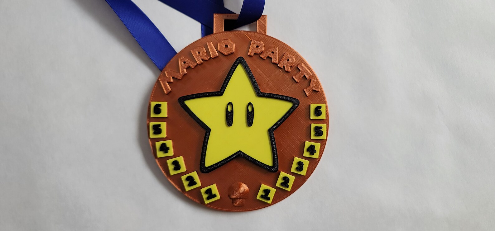 Set of 3 Mario Party Placement Medals - Etsy