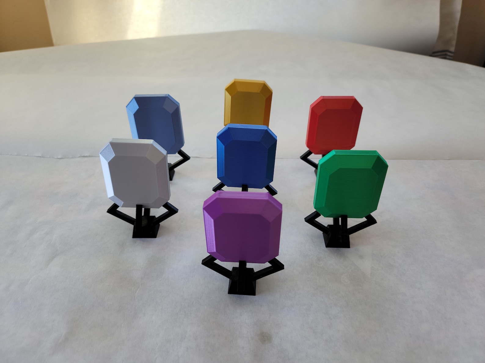 Set of 7 Mini Sol Emeralds - Etsy