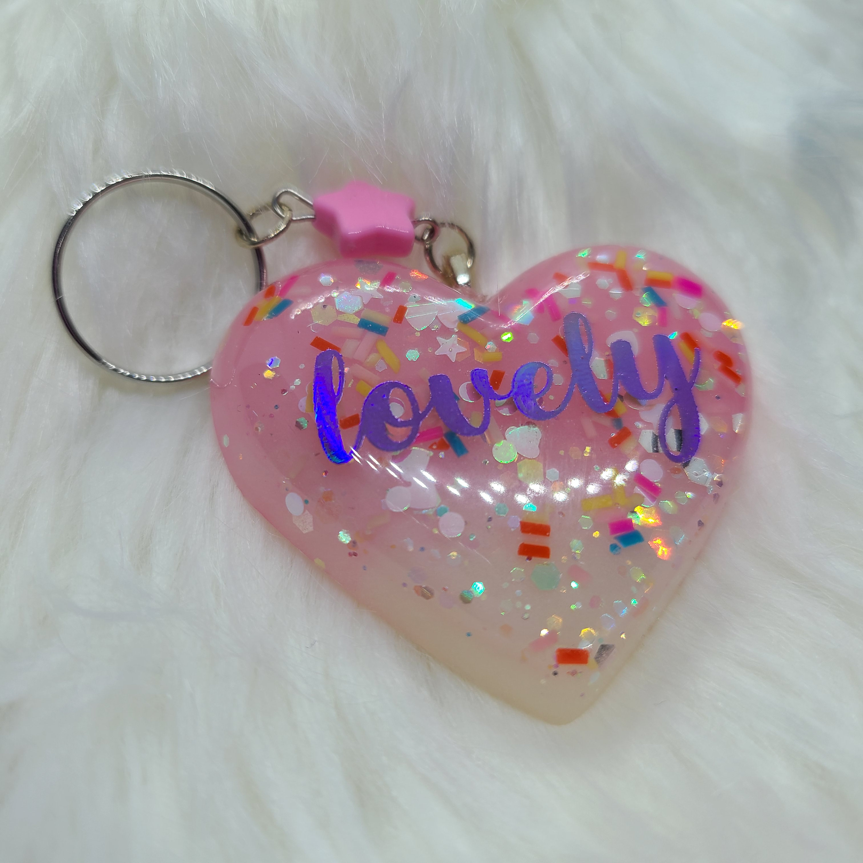 Lovely Kawaii Resin Charm Keychain - Etsy UK