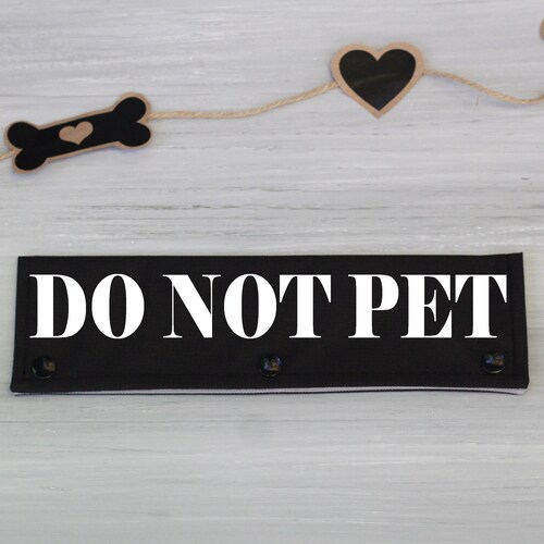 Do Not Pet Safety Leash Wrap - Etsy
