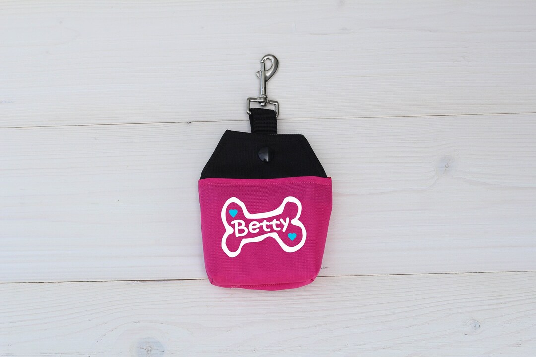 Personalized Poop Bag Holder Snap Top Poo Bag Holder - Etsy