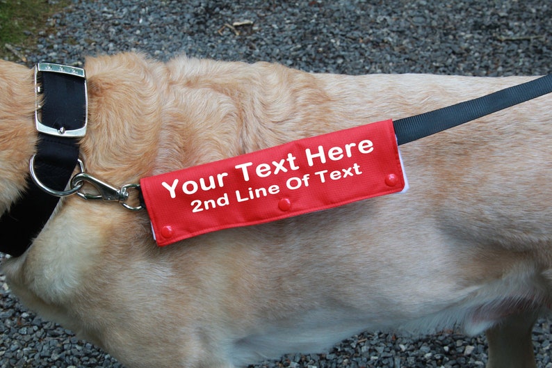 Leash Sleeves Dog Leash Wraps Multi Size's 2 Line of - Etsy