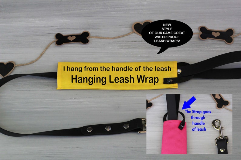 Dog Leash Sleeve DO NOT PET Leash Wrap Stop Do Not Pet - Etsy