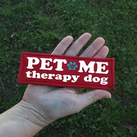 Therapy Dog - Etsy