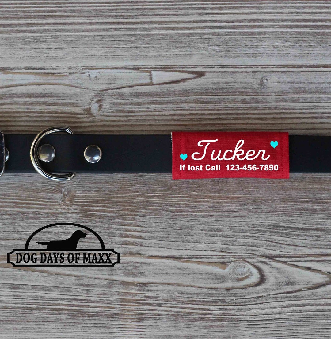 Personalized Collar Snap on ID Tag, Collar Id Tags, ID Tags - Etsy