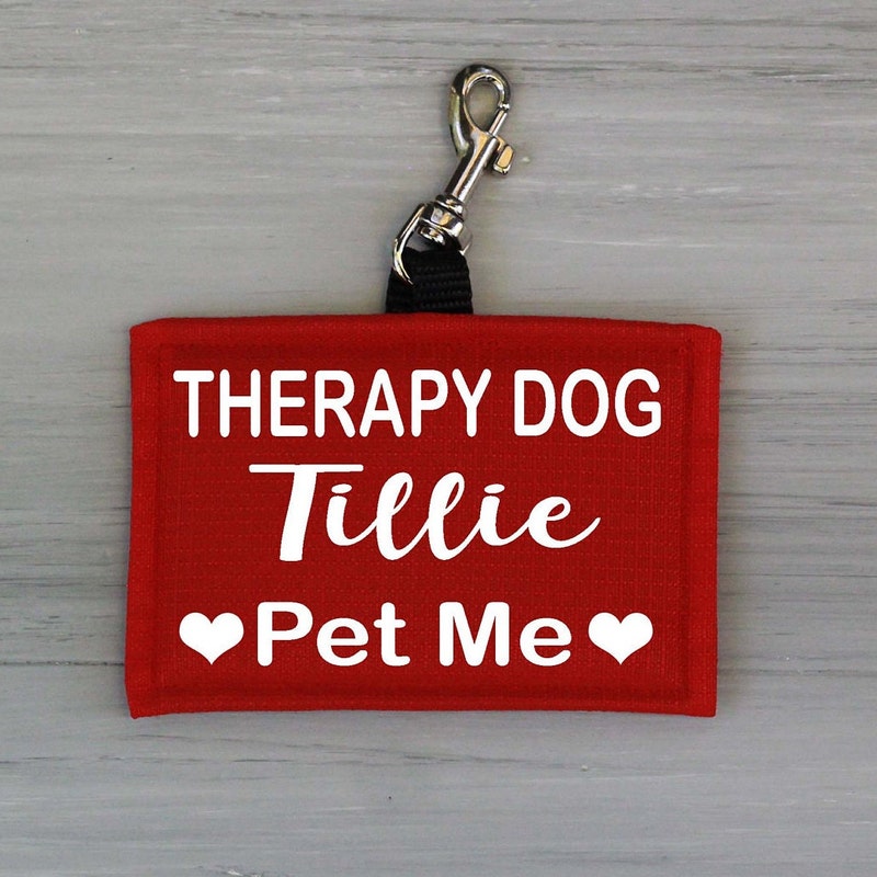 Therapy Dog Cards - Etsy