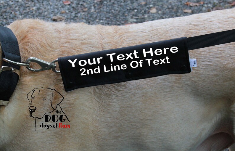 Leash Sleeves Dog Leash Wraps Multi Size's 2 Line of - Etsy