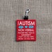 Autism Alert Hang Tag, Personalized Medical Alert Hanging Patches ...