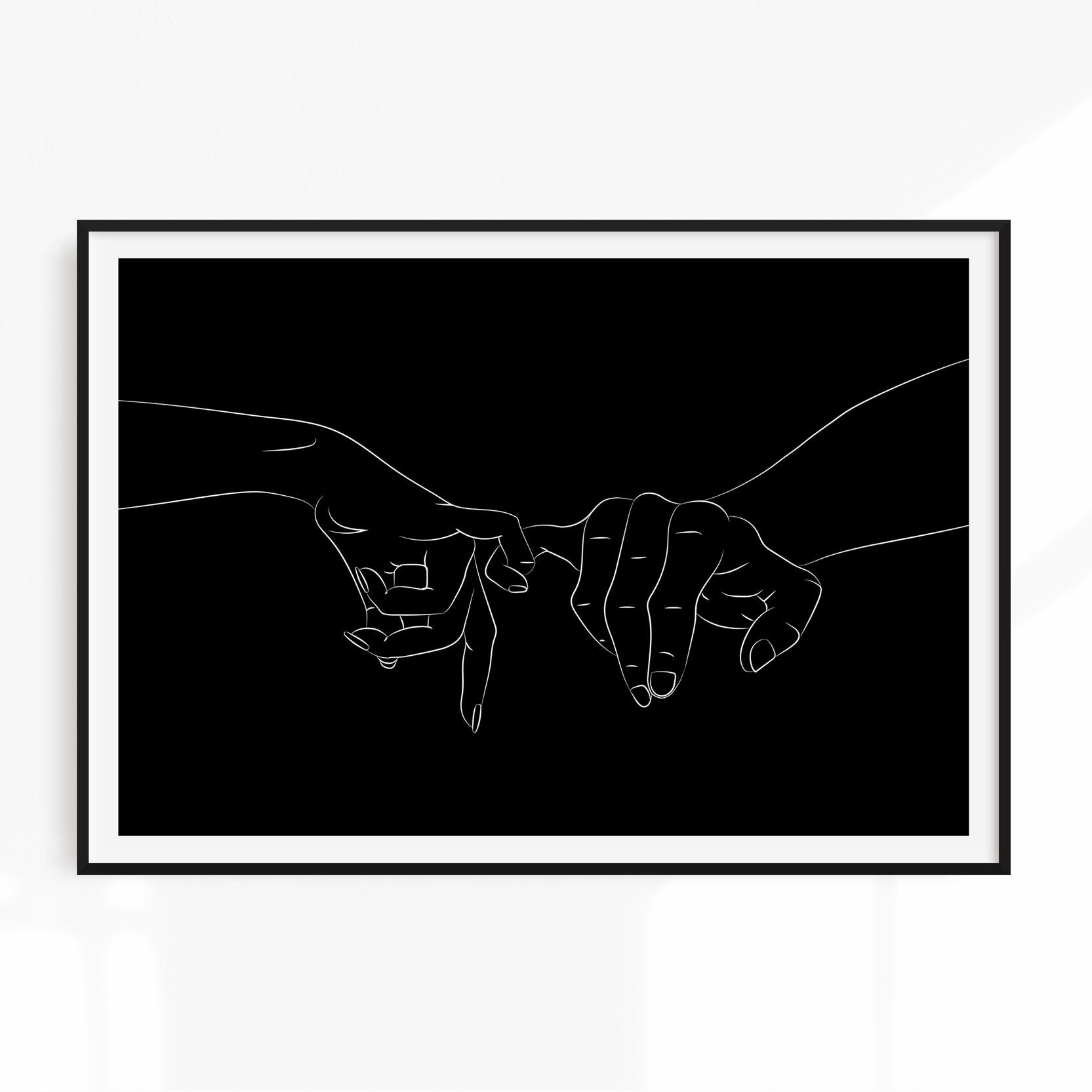 Pinky Promise Sketch