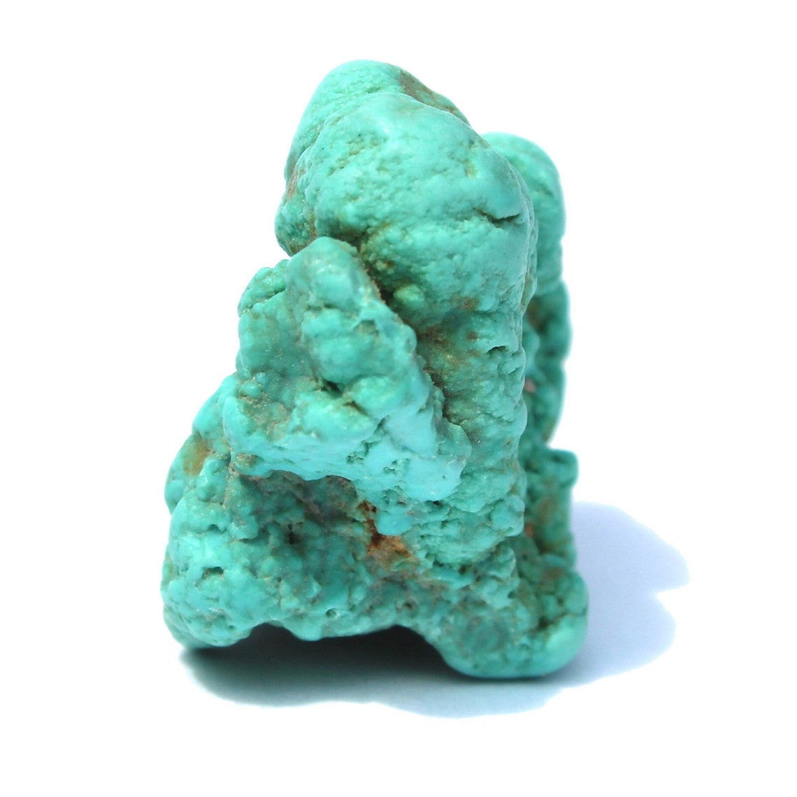 Seafoam Turquoise Rough Gemstone Specimen, 6 Grams, Blue Green Bumpy ...