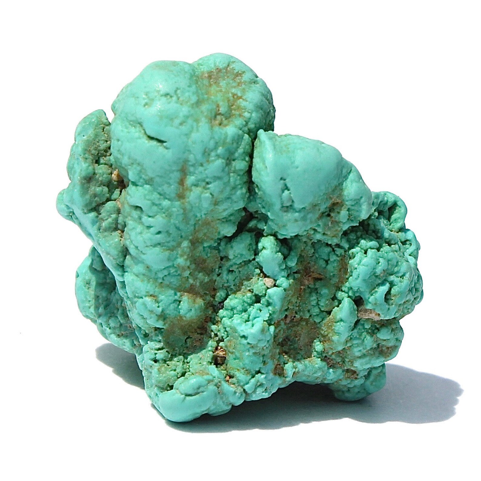 Seafoam Turquoise Rough Gemstone Specimen, 6 Grams, Blue Green Bumpy ...