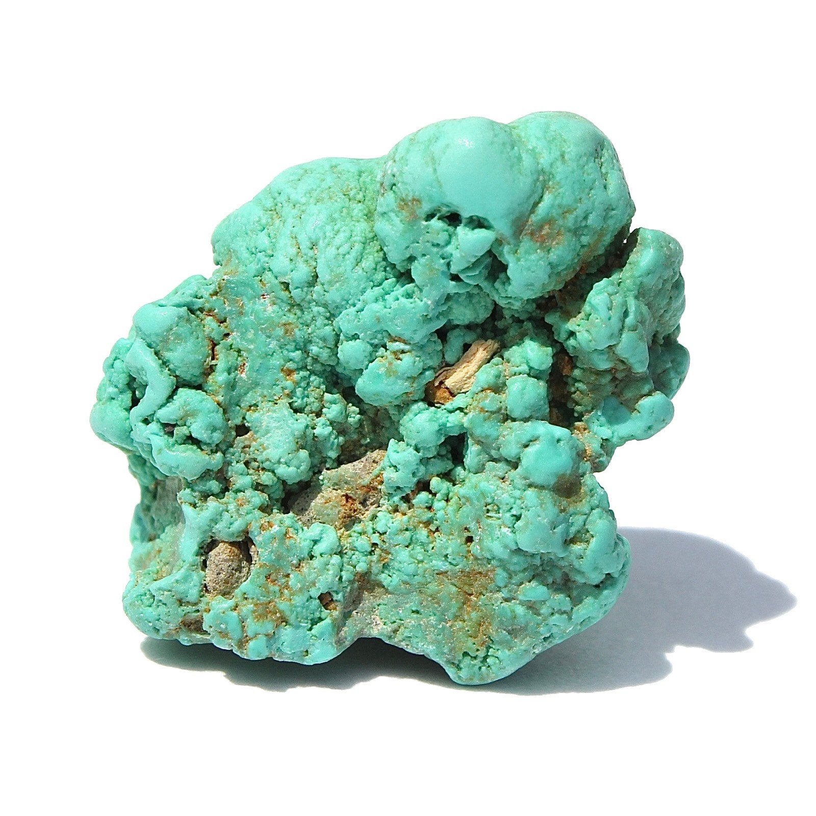 Seafoam Turquoise Rough Gemstone Specimen, 6 Grams, Blue Green Bumpy ...